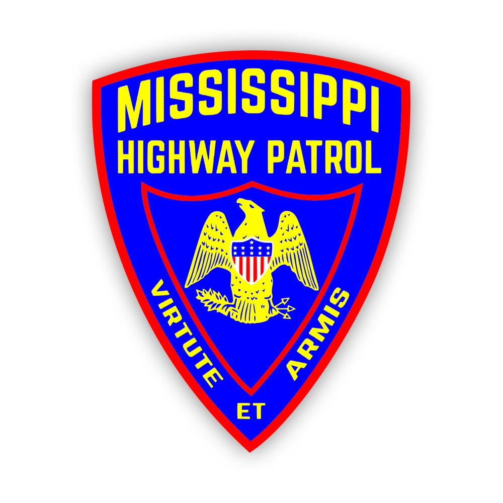 Mississippi Highway Patrol Sticker Decal - Self Adhesive Vinyl ...