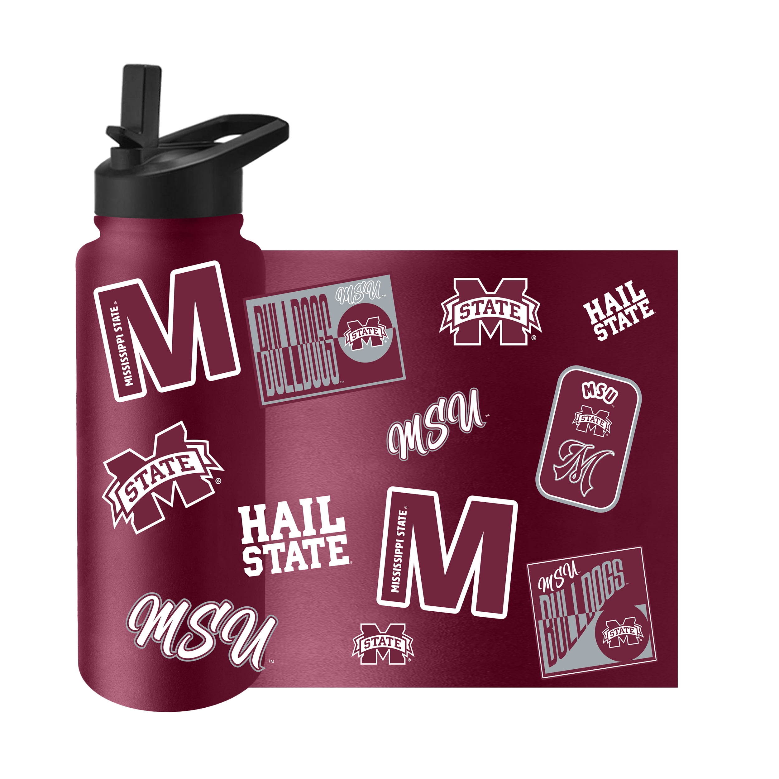 Mississippi State 34oz Dreamweave Quencher Bottle - Walmart.com
