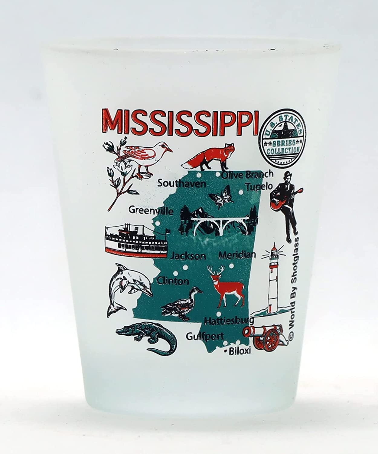 Mississippi US States Series Collection Shot Glass - Walmart.com