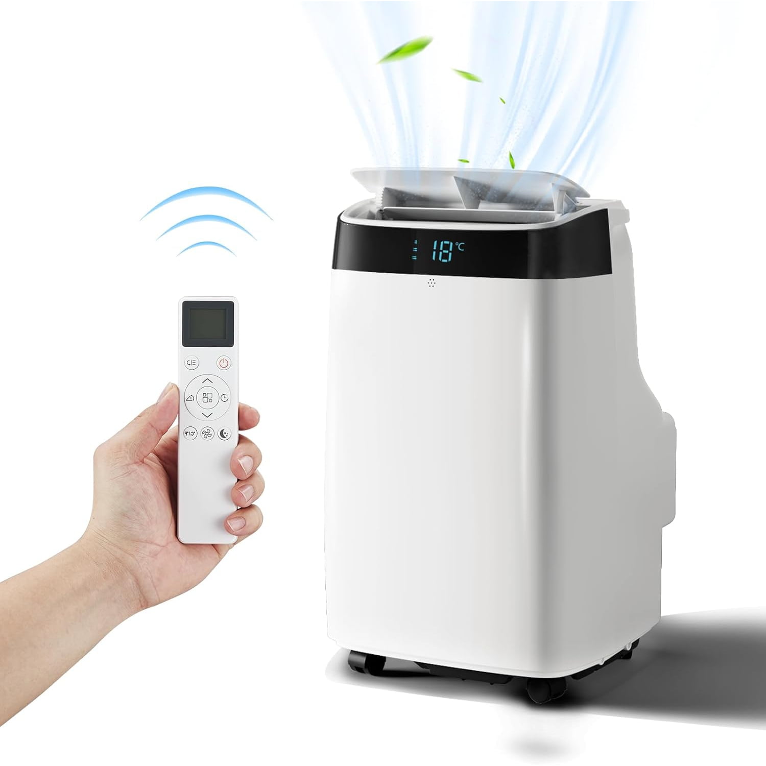 Missky 10000 BTU Portable Air Conditioners with Remote Control, AC Unit ...