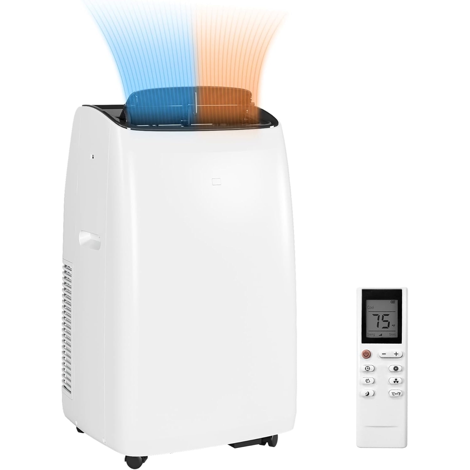 Missky 14000 BTU Portable Air Conditioners with Heater, AC Unit W ...