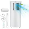LHRIVER Portable AC, 8000BTU, Remote Control, Quiet, 24H Timer, 3 Speed ...