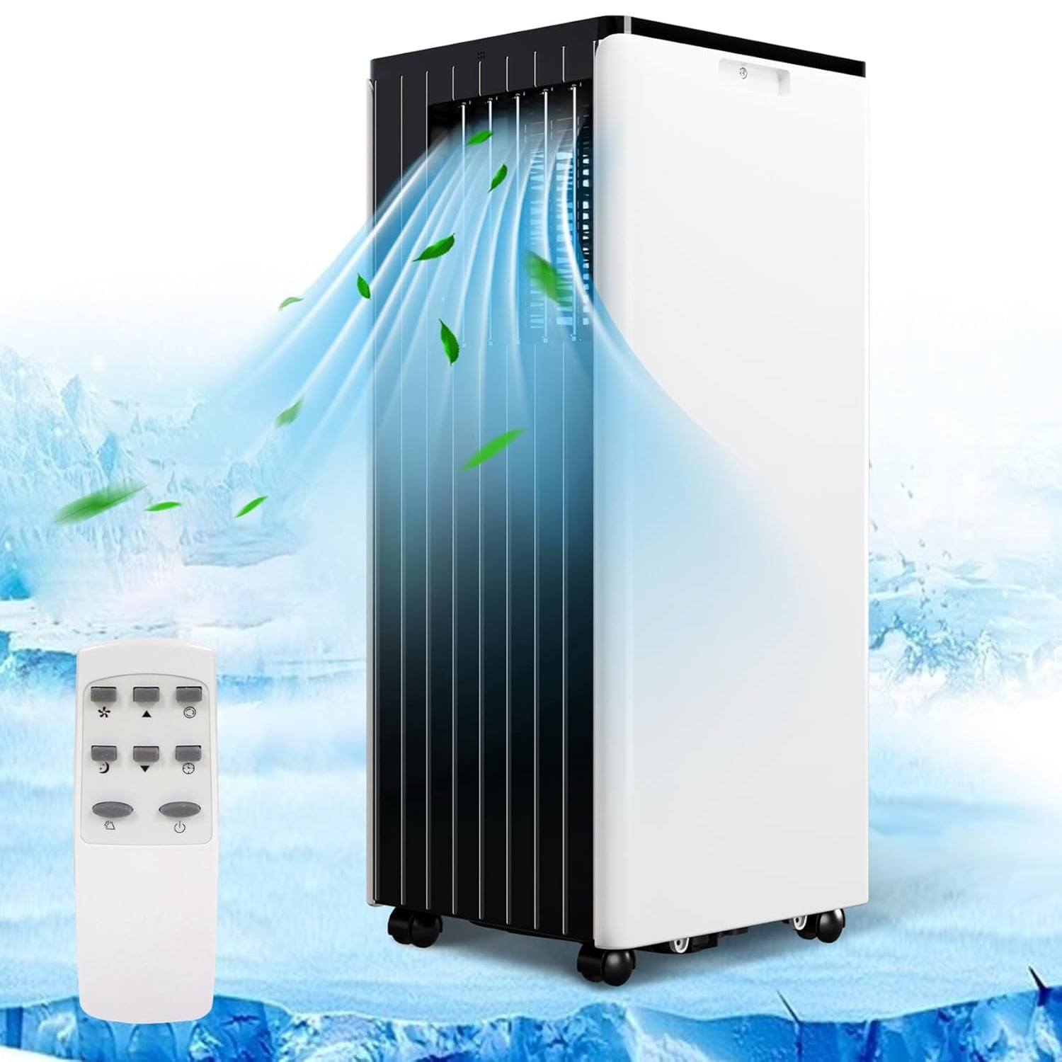 Missky 8000 BTU Portable Air Conditioners with Window Vent Kit ...