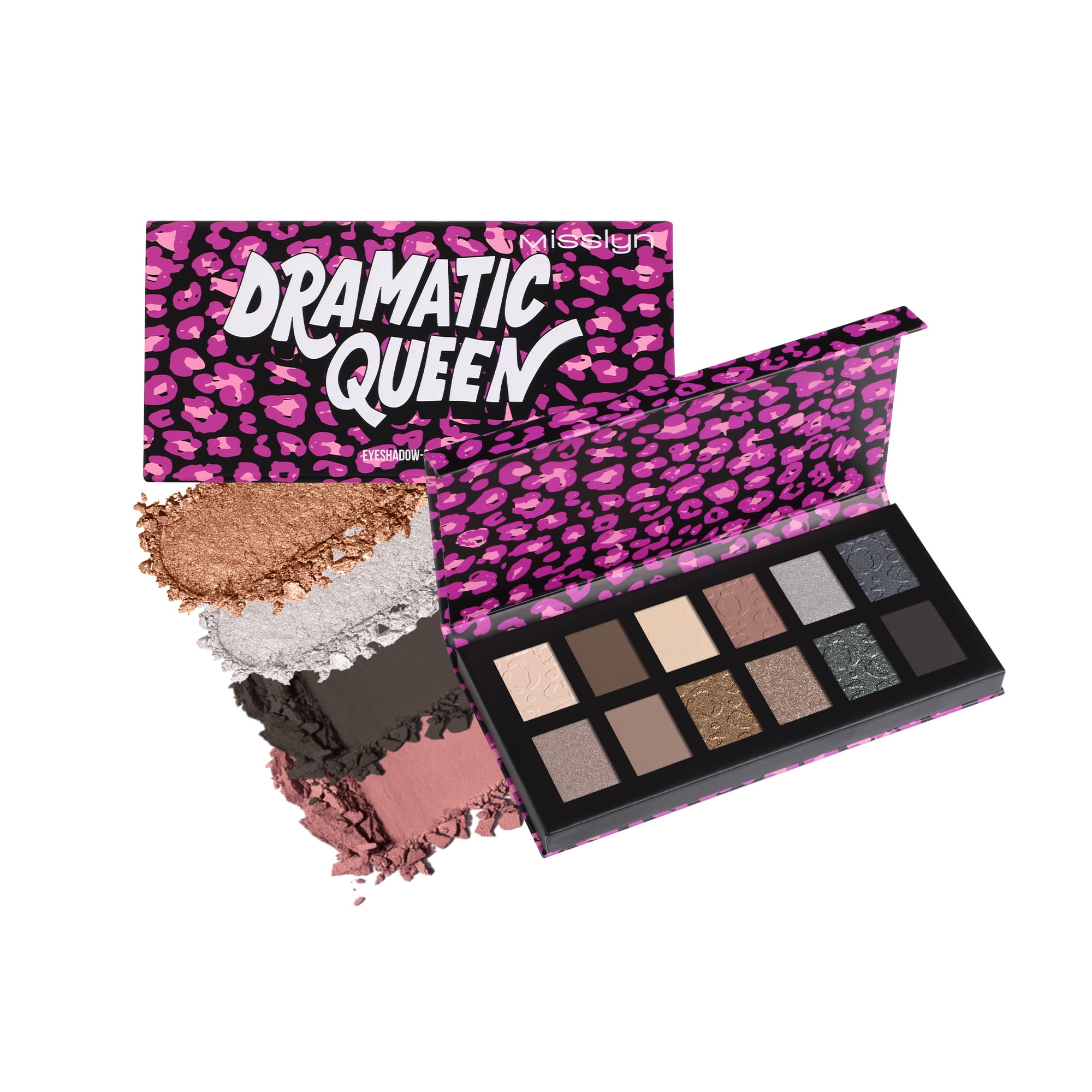 Misslyn 12 Color Dramatic Queen Eyeshadow Palette #01 EARTHY MAJESTY ...