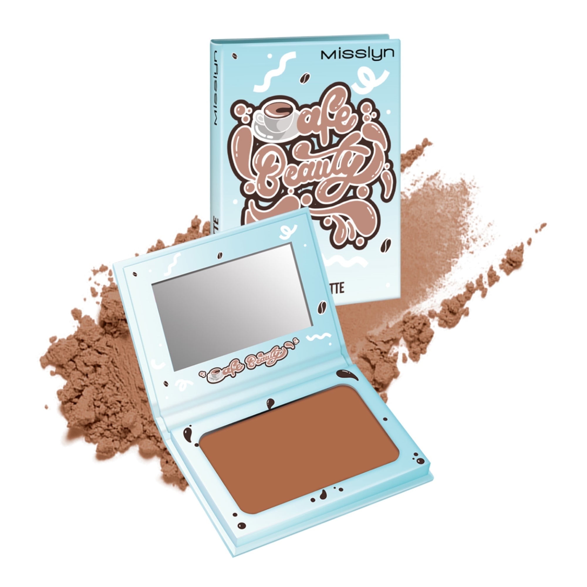 Misslyn Cafe Beauty Bronzer Contour Powder Makeup #01, Sun Kissed All ...