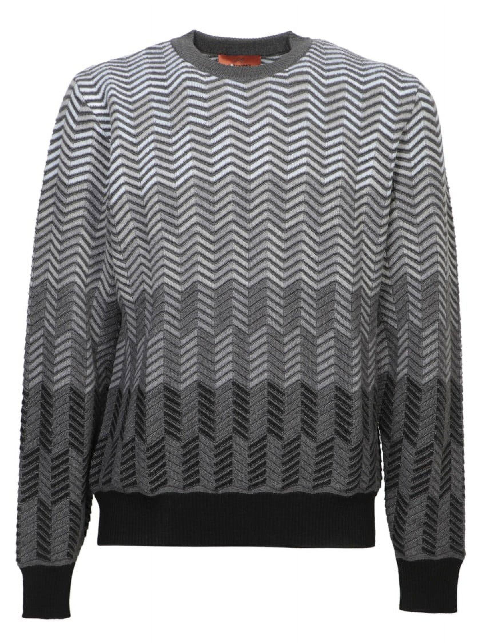 Missoni Textured Knitwear With Chevron Pattern And Feel (Men's ...