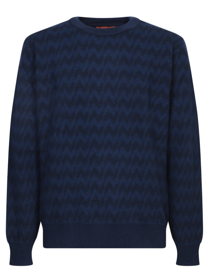 Missoni Textured Knitwear With Zigzag Pattern And Comfort (Men's ...