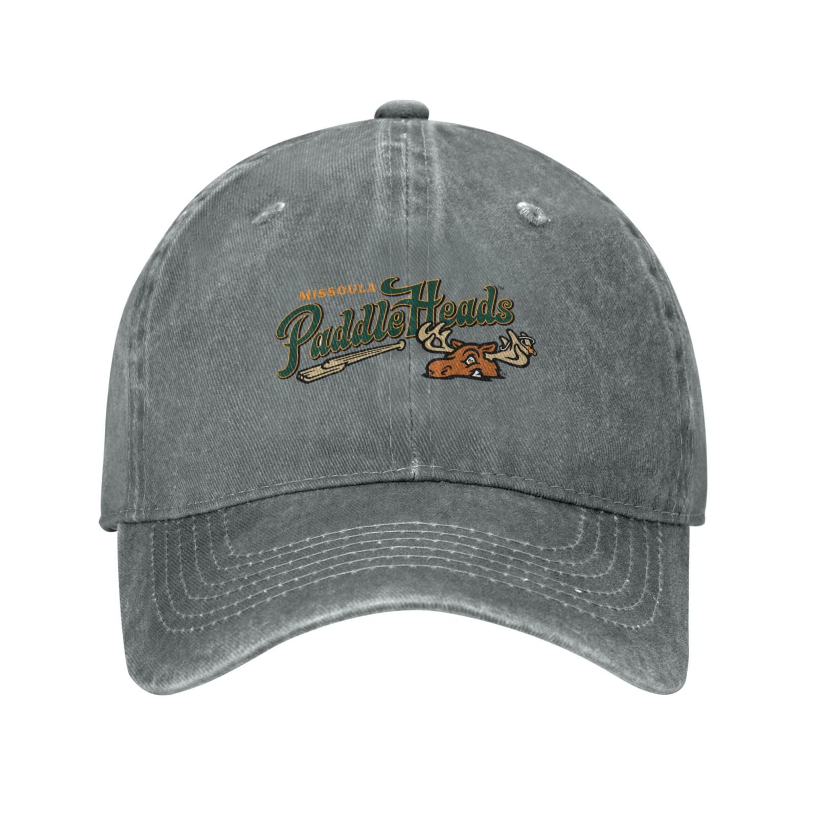 Missoula Paddleheads Logo Hat Adult Adjustable Classic Washed Casquette ...