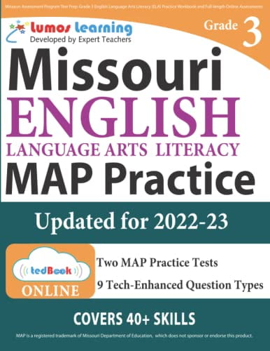 Pre-Owned Missouri Assessment Program Test Prep: Grade 3 English ...