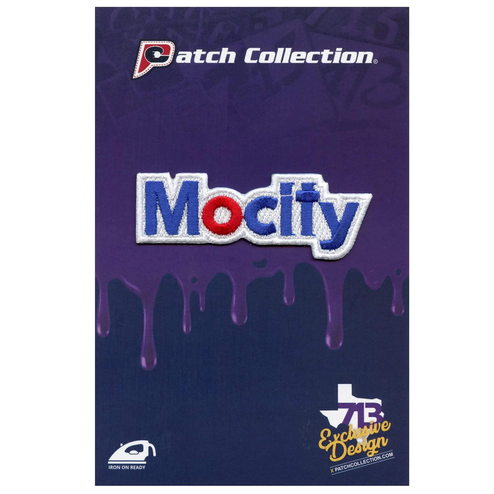 Missouri City Mocity Patch Gas Station Parody Embroidered Iron On ...