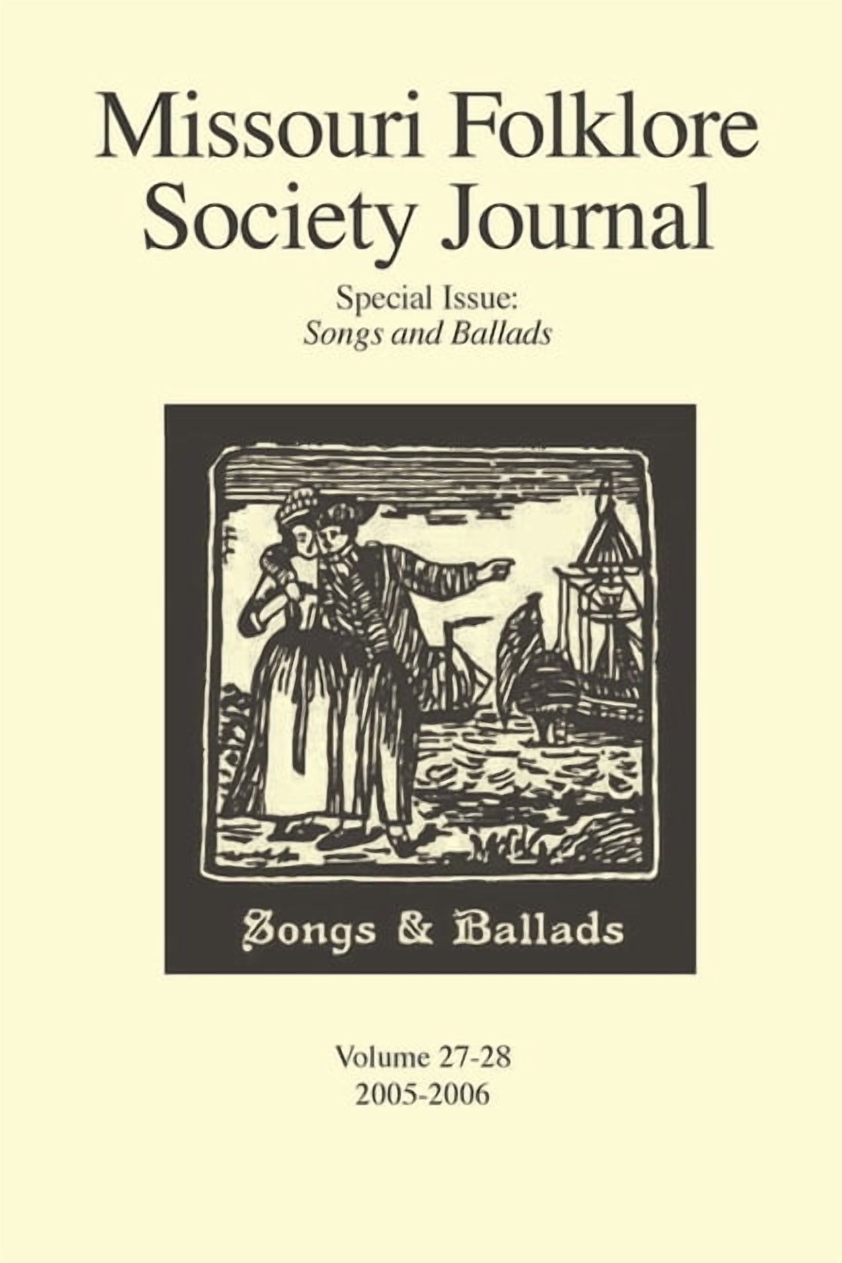 Missouri Folklore Society Journal Missouri Folklore Society Journal ...