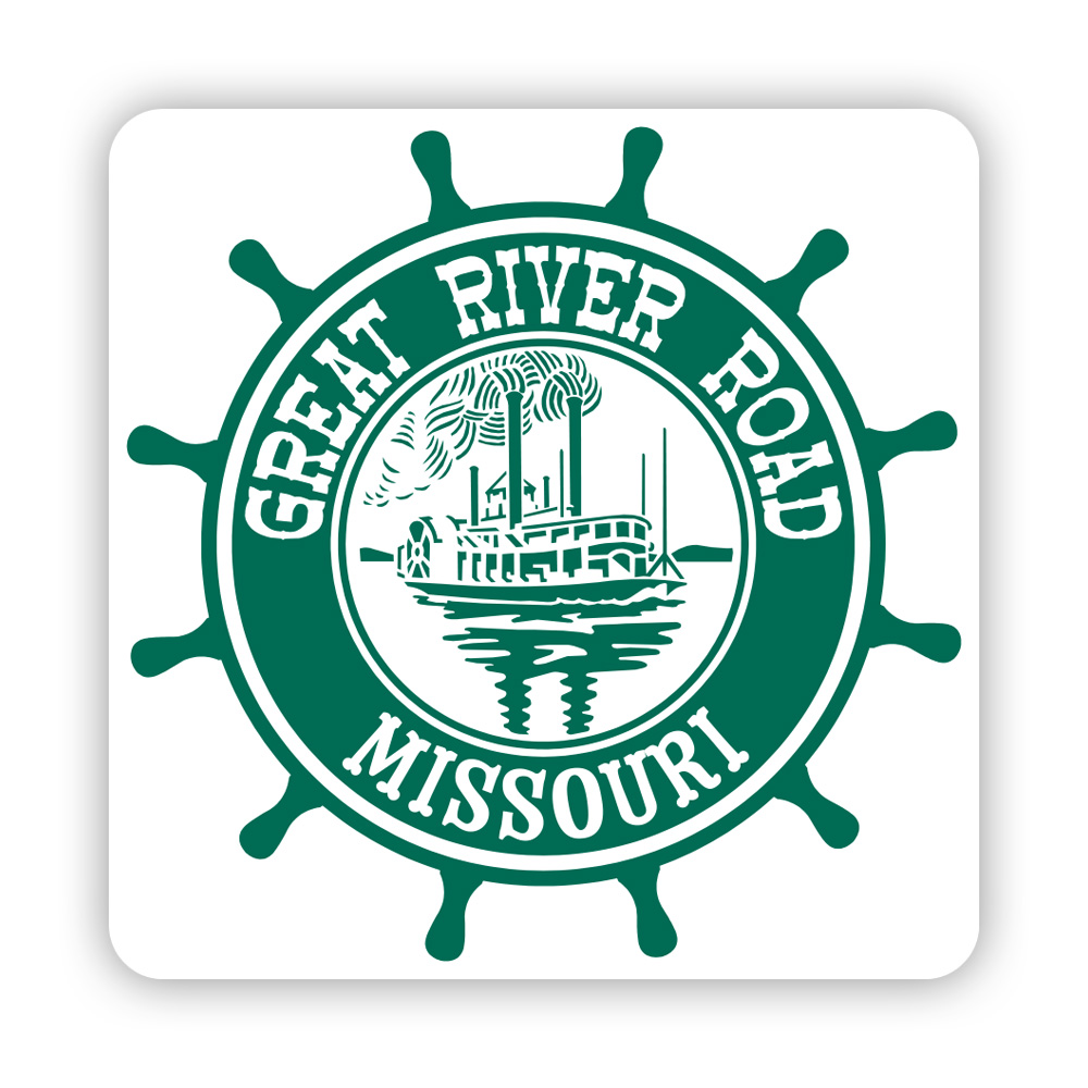 Missouri Great River Road Highway Sign Sticker Decal - Self Adhesive ...