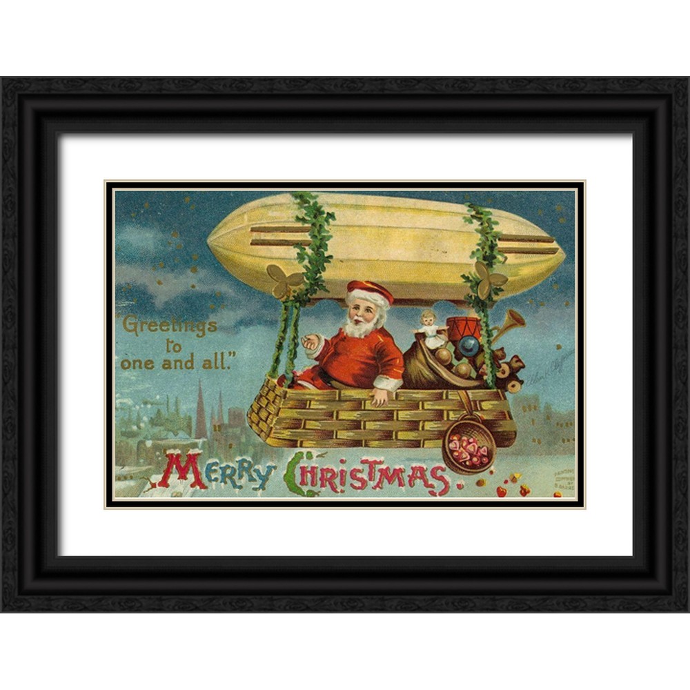 Missouri History Museum 14x11 Black Ornate Wood Framed with Double ...