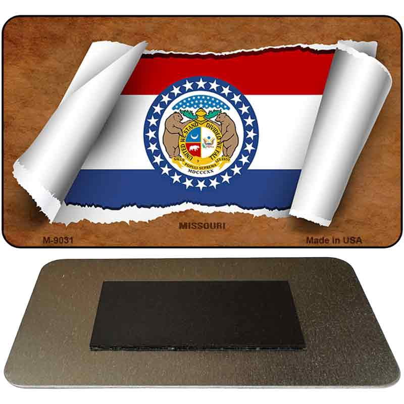 Missouri Scroll Novelty Metal Magnet M-9031 3.5" x 2" Magnet (M ...