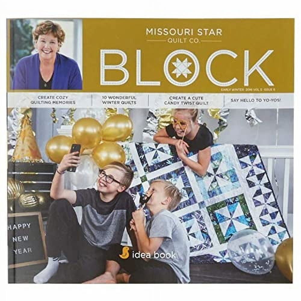 Pre-Owned Missouri Star Block Quilt Magazine~Early Winter 2018 Vol 5 #6 Paperback - Walmart.com