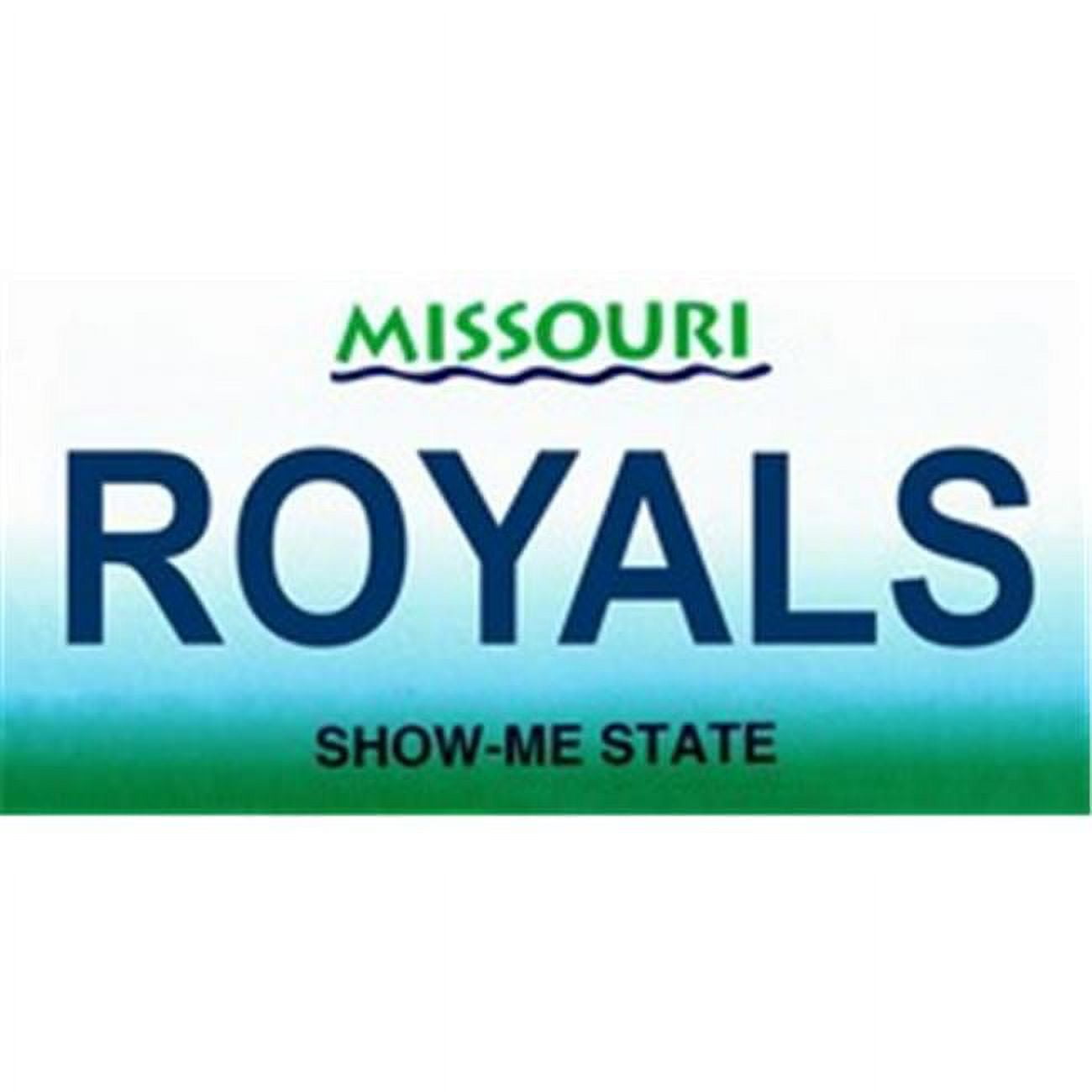Missouri State Background License Plates- Royals - Walmart.com