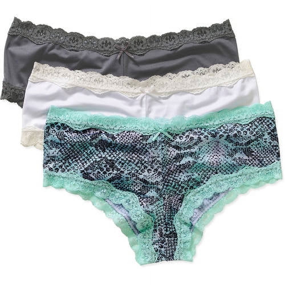Missy Poly Span Cheeky Panty - 3 Pack - Walmart.com