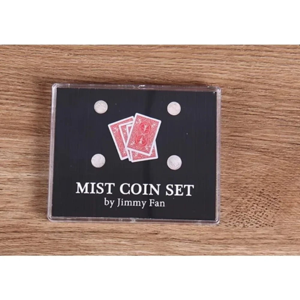 Mist Coin Set by Jimmy Fan Magic Tricks Coin Appearing/Vanishing Magia ...