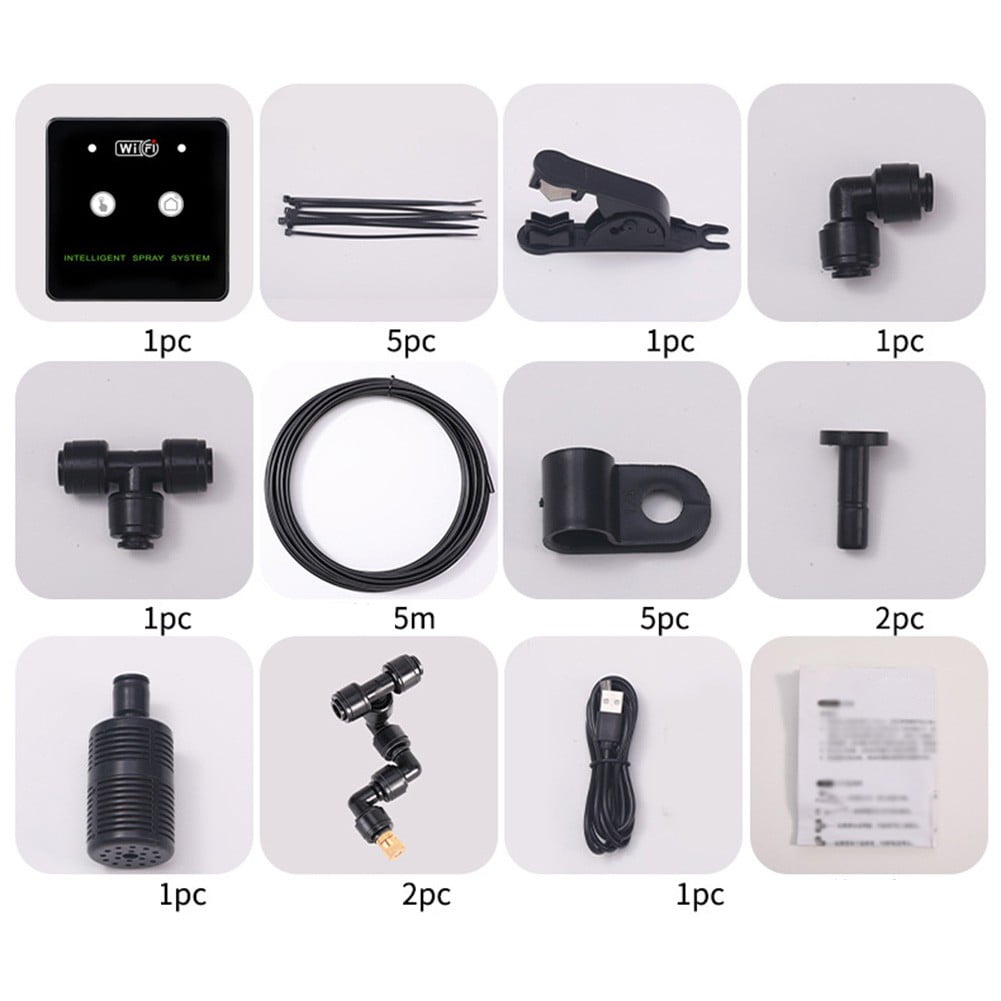 Mist Controller Smart 360 Degree Sprayer For Indoor Rainforest ...