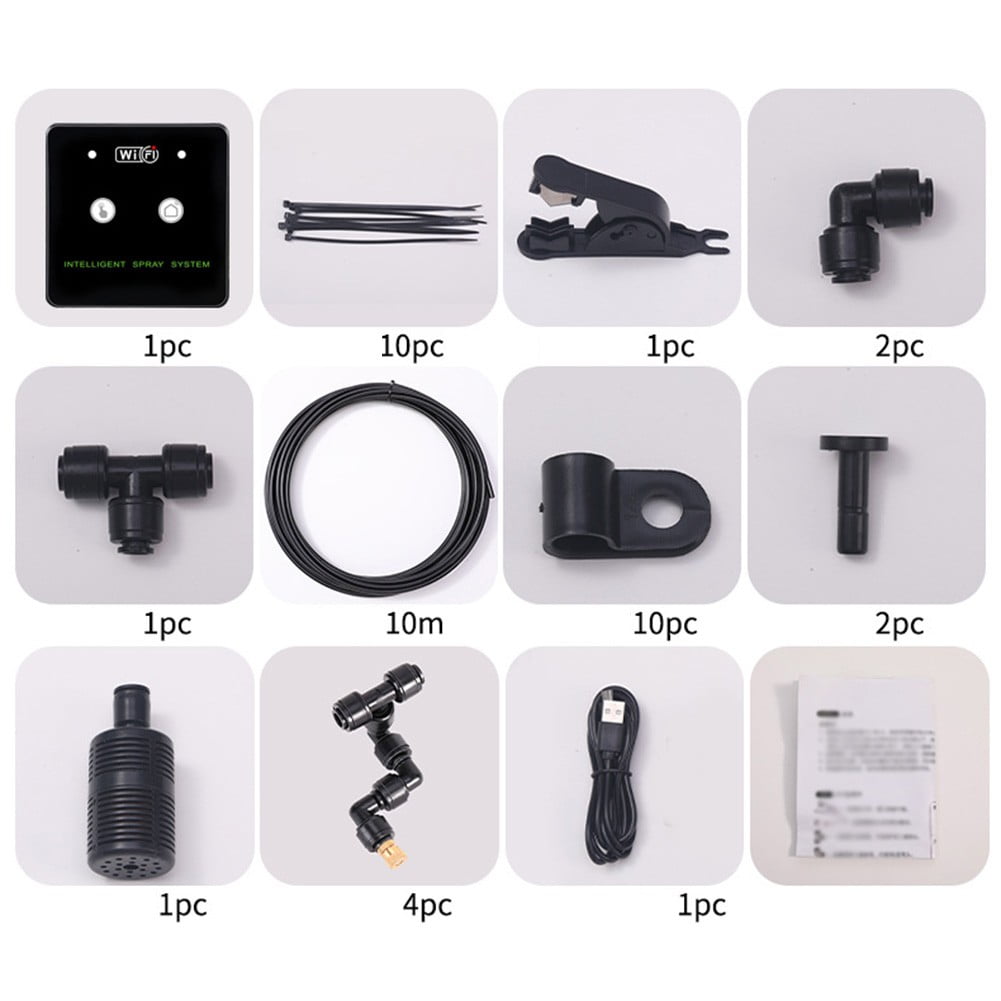 Mist Controller Smart 360 Degree Sprayer For Indoor Rainforest ...