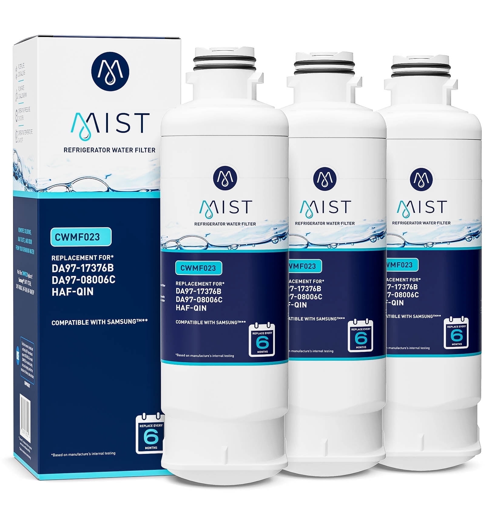Mist DA97-17376B Refrigerator Water Filter Replacement for Samsung HAF ...