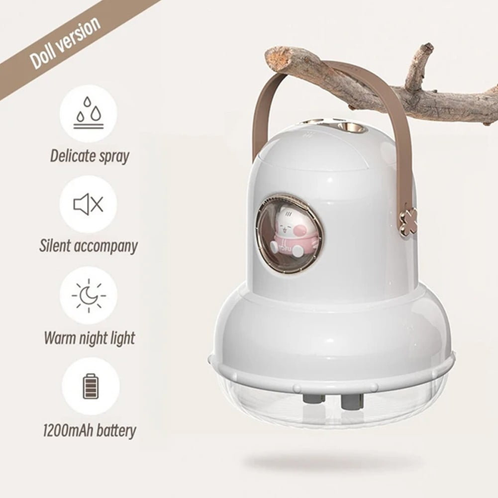 Mist Humidifier Portable Mini Air Humidifier Ultra-Quiet Wireless ...