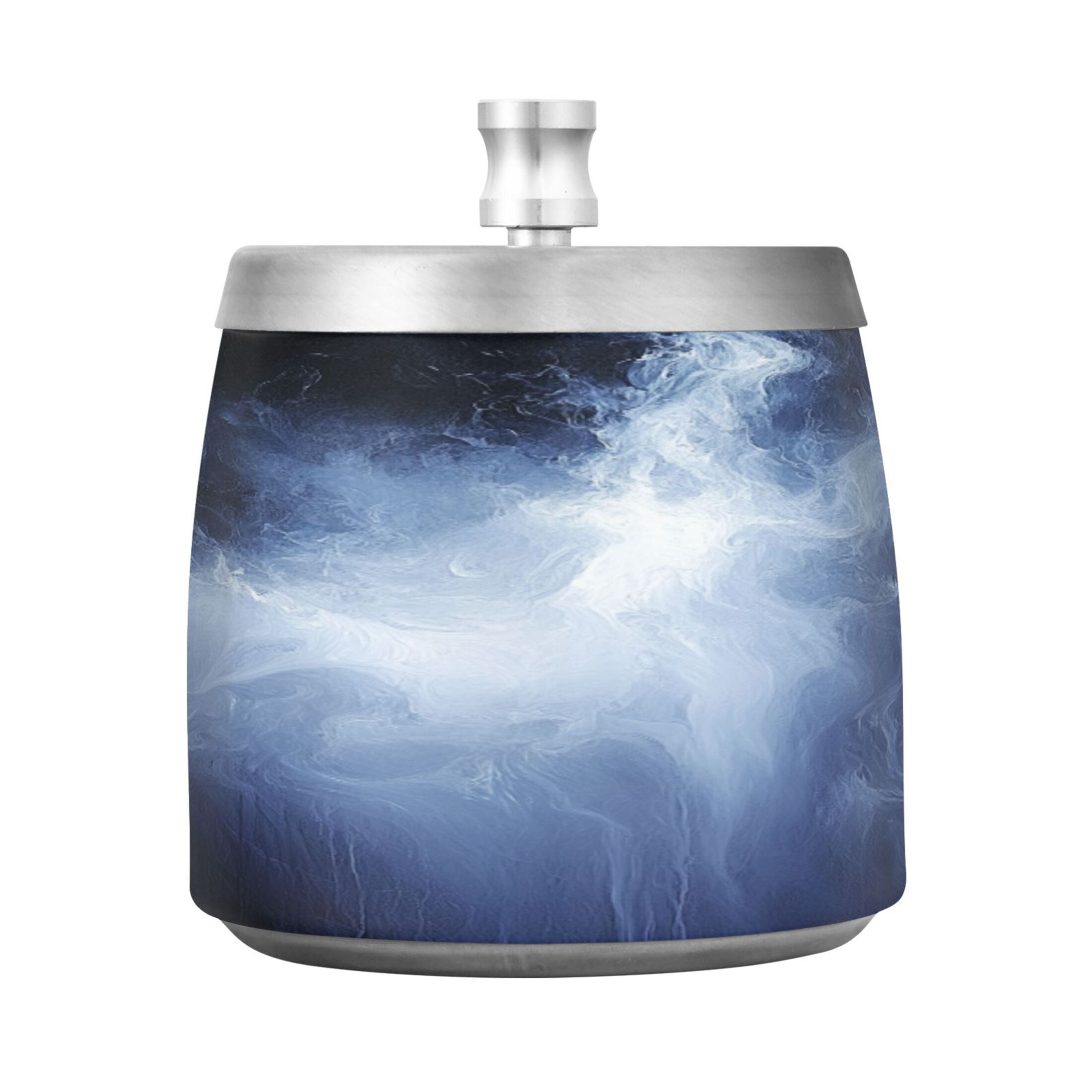 Mist Like Shapes Detachable Stainless Steel Ashtray with Odor Proof Lid ...