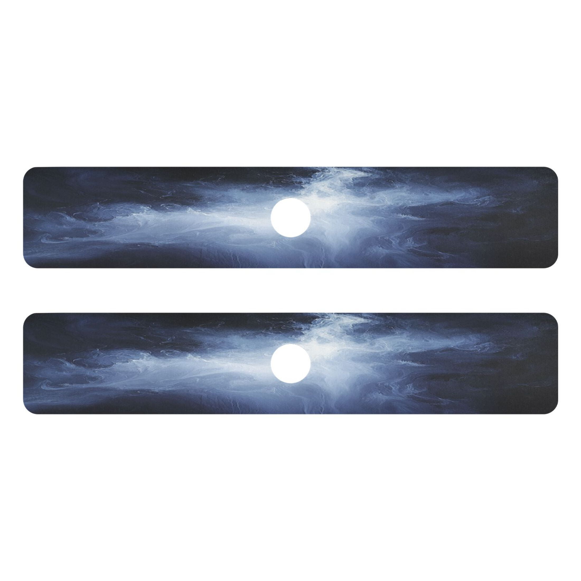 Mist Like Shapes Extra Long Silicone Algae Sink Mat 30x5.4in 2 Pack ...