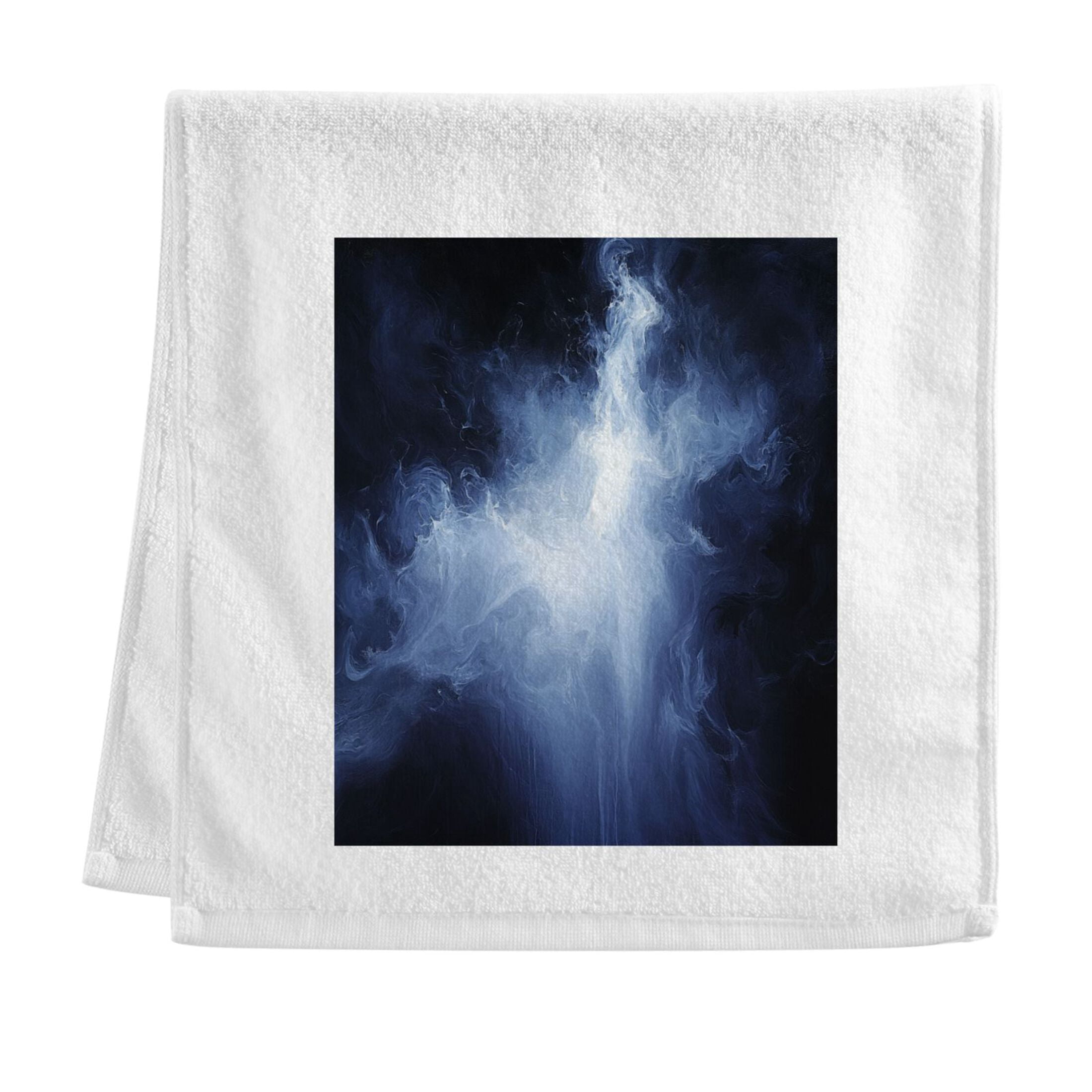 Mist Like Shapes Soft Cotton Towel with Vibrant Print, Perfect for ...