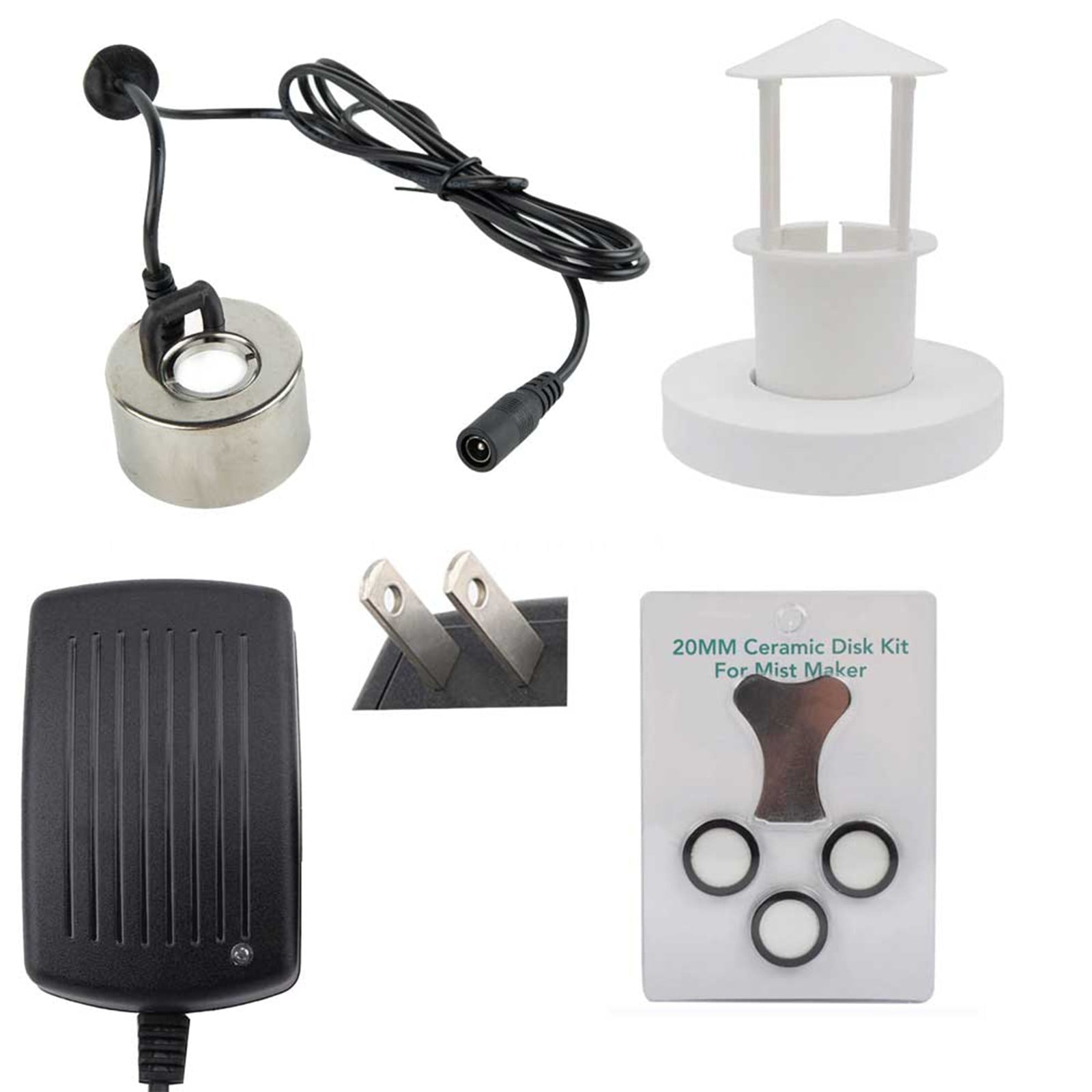 Mist Maker, Party Pond Fogger Aluminum Mister with Splash Guard for ...