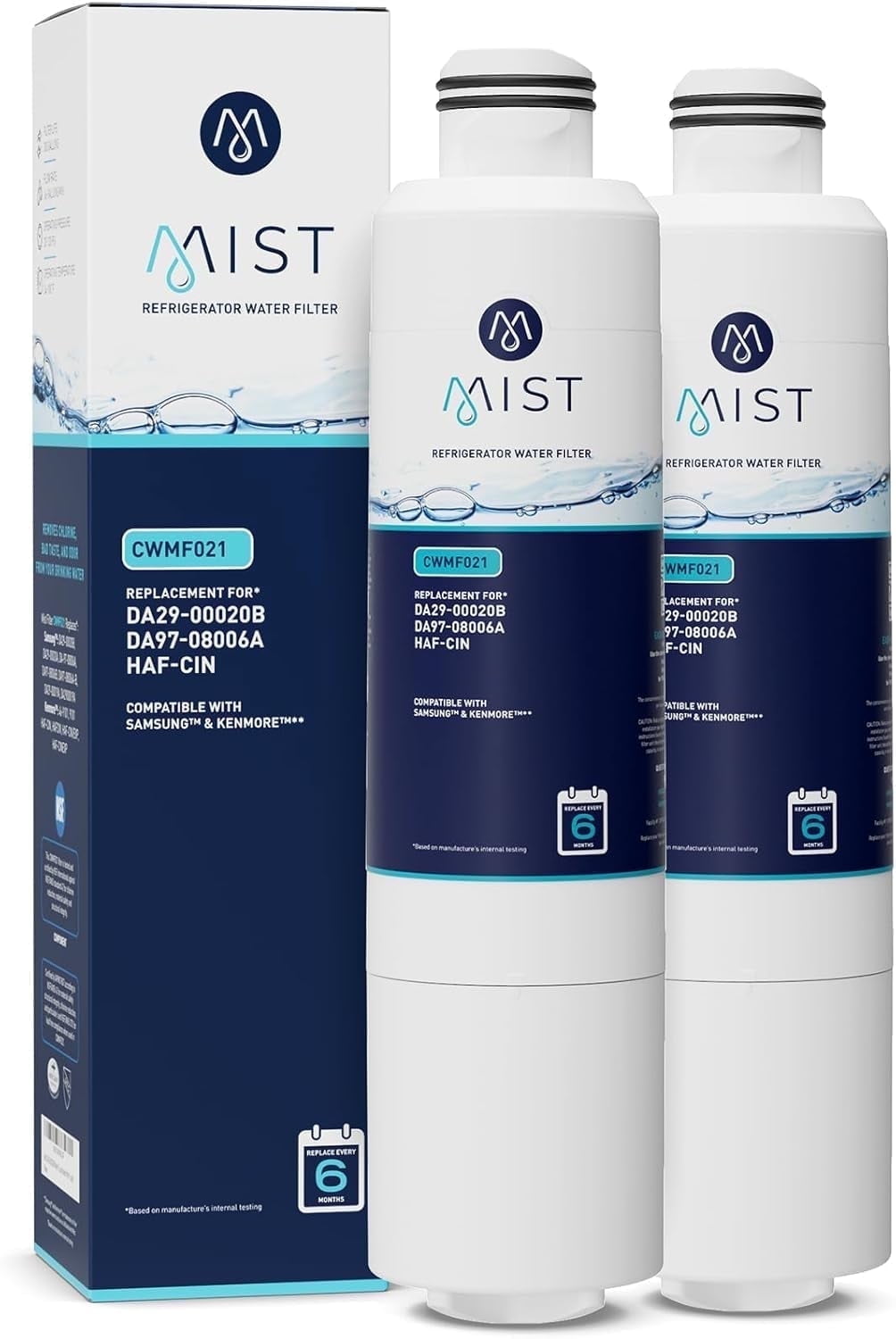 Mist Water Filter Replacement, Compatible with Samsung DA29-00020B ...