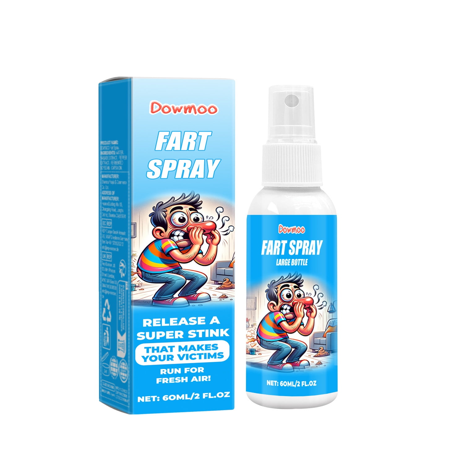 Mistaha Super powerful fart spray, funny joke gift for April Fool's Day ...