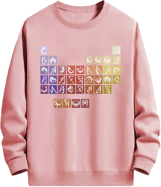 Mistborn Periodic Table Sweatshirt, Mistborn Periodic Table Long Sleeve ...