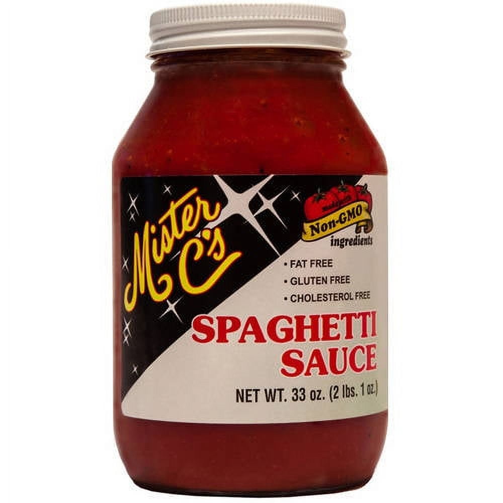 Mister C's Spaghetti Sauce, 33oz - Walmart.com