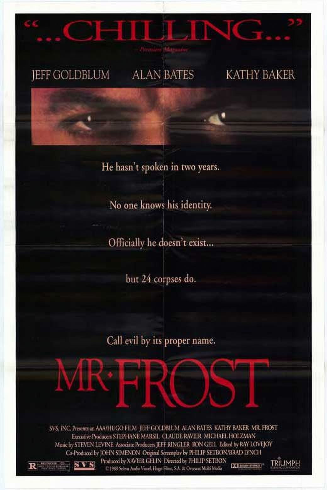 Mister Frost POSTER (27x40) (1990) - Walmart.com