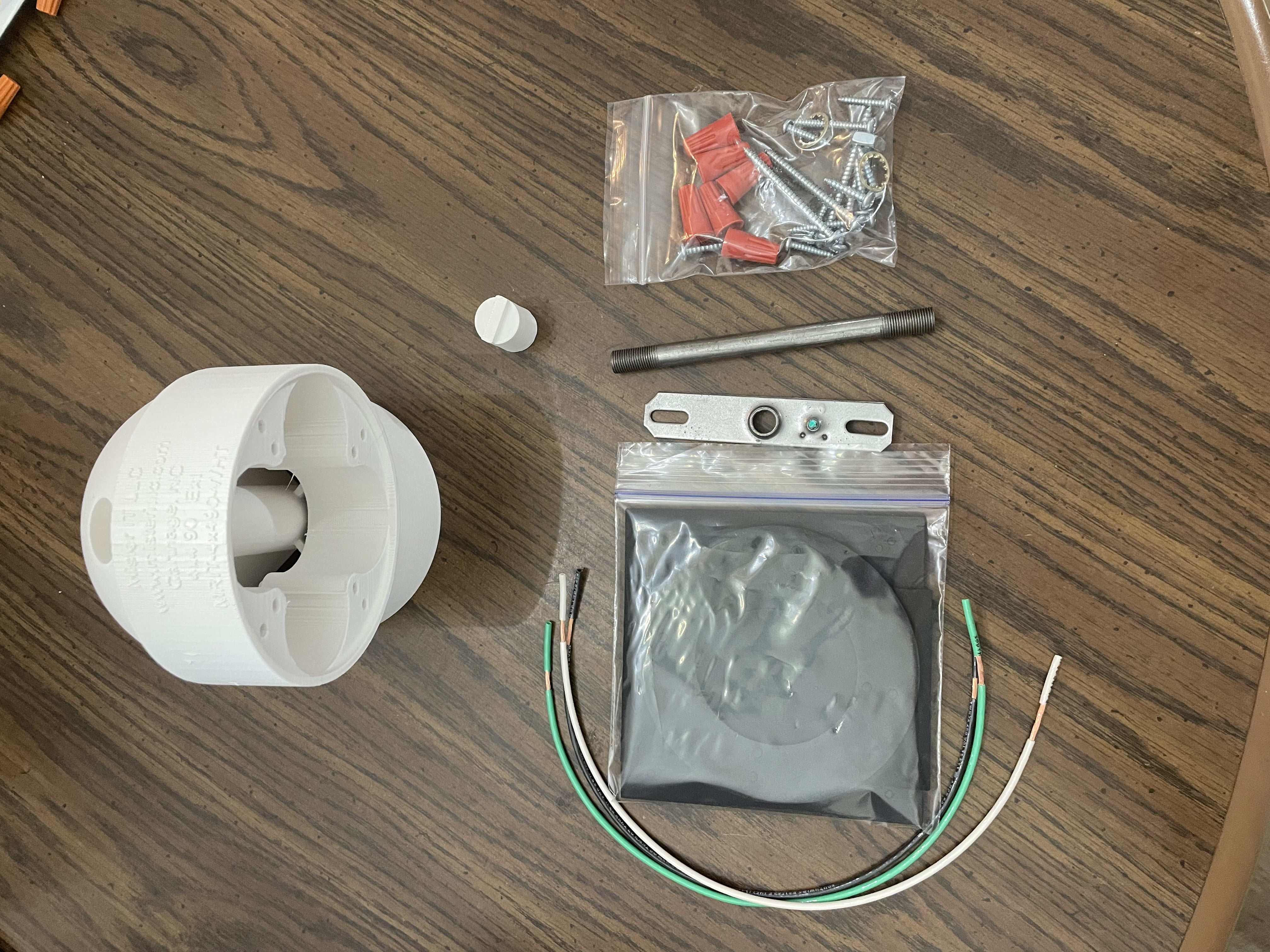 Mister IT LLC Soffit Adapter Mount Floodlight Camera, White - Walmart.com