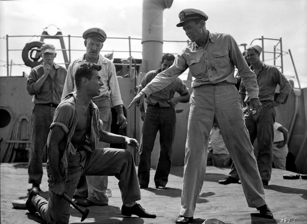 Mister Roberts Man Kneeling around Sailors Photo Print (8 x 10 ...