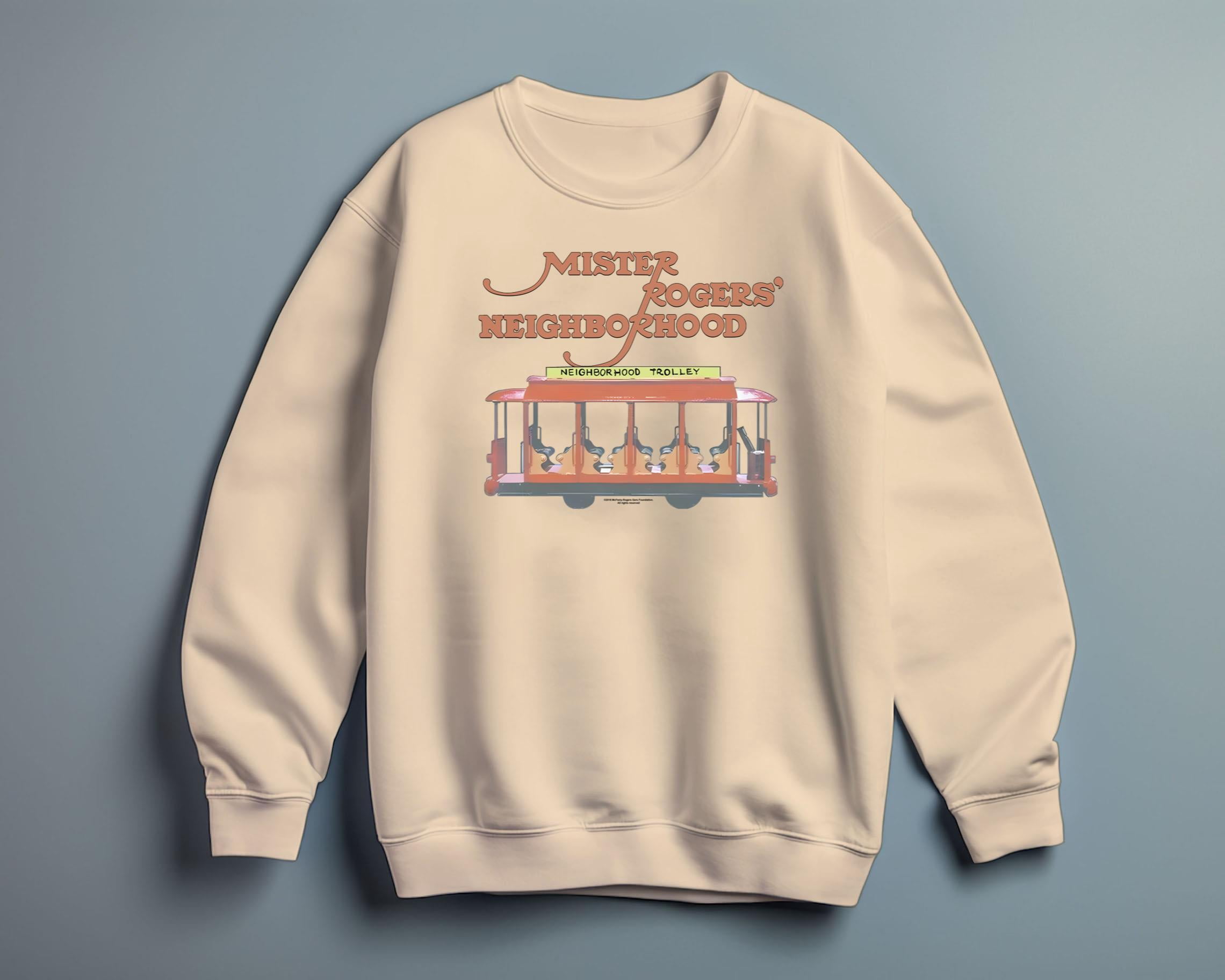 Mister Rogers Trolley T Shirt Mens Make Believe Classic TV-TH48440 ...