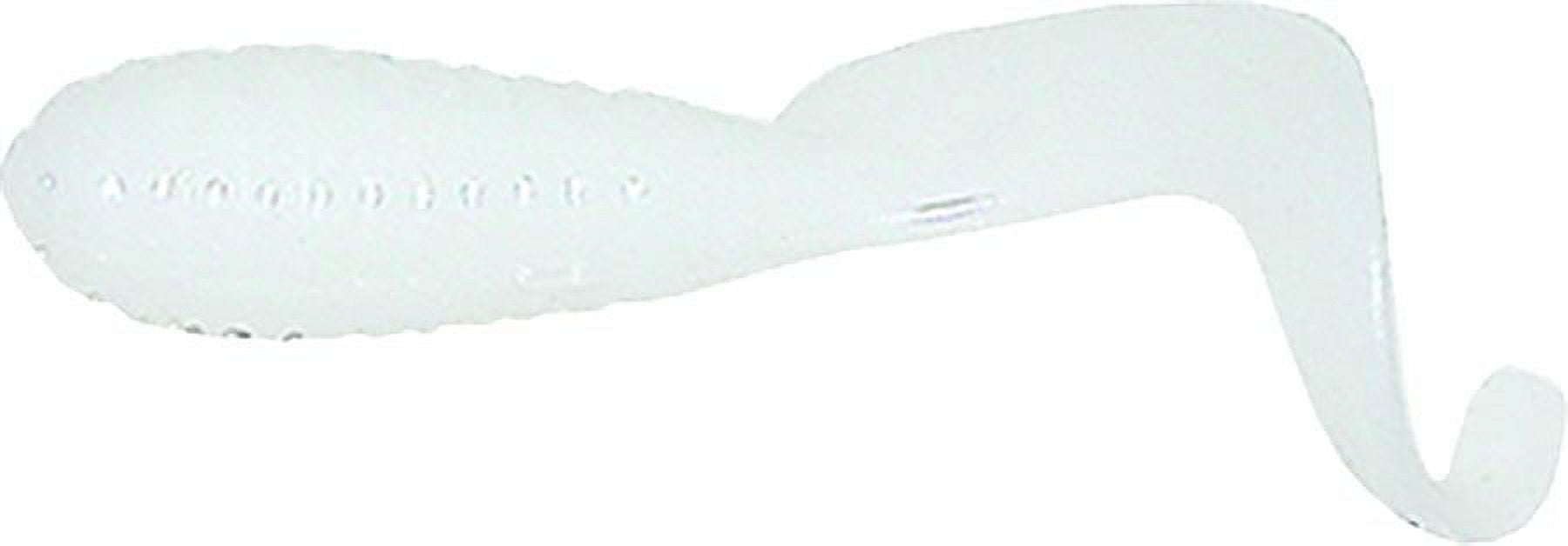 Mister Twister 1" Curly Tail Grub 20Pk White - LB20-1 - Walmart.com