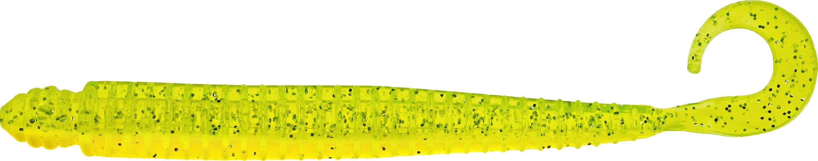 Mister Twister 4RW10-10S2 4" Ringworm 10/PK Chart Flake/Yellow ...