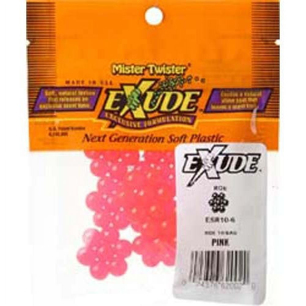 Mister Twister Exude Roe Natural Egg Bait Lure, Pink - Walmart.com