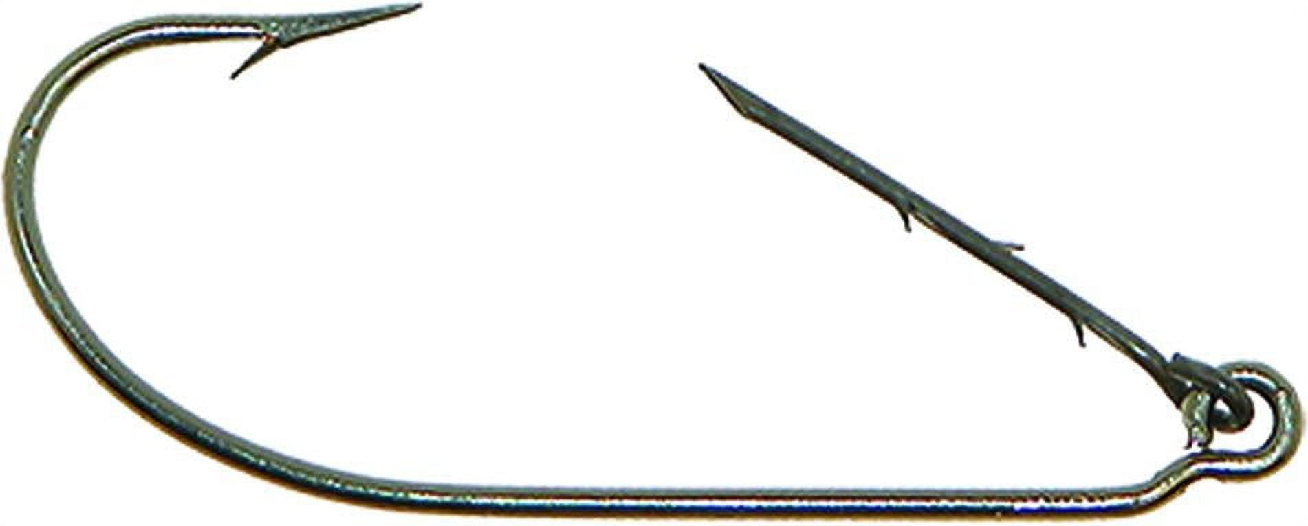Mister Twister KH5-2/0 Keeper Hook Size 2/0 Weedless Worm Bronze 5 ...