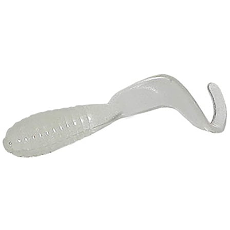 Mister Twister Lil' Bit Curly Tail 1" Grub Chartreuse 20PK - Walmart.com