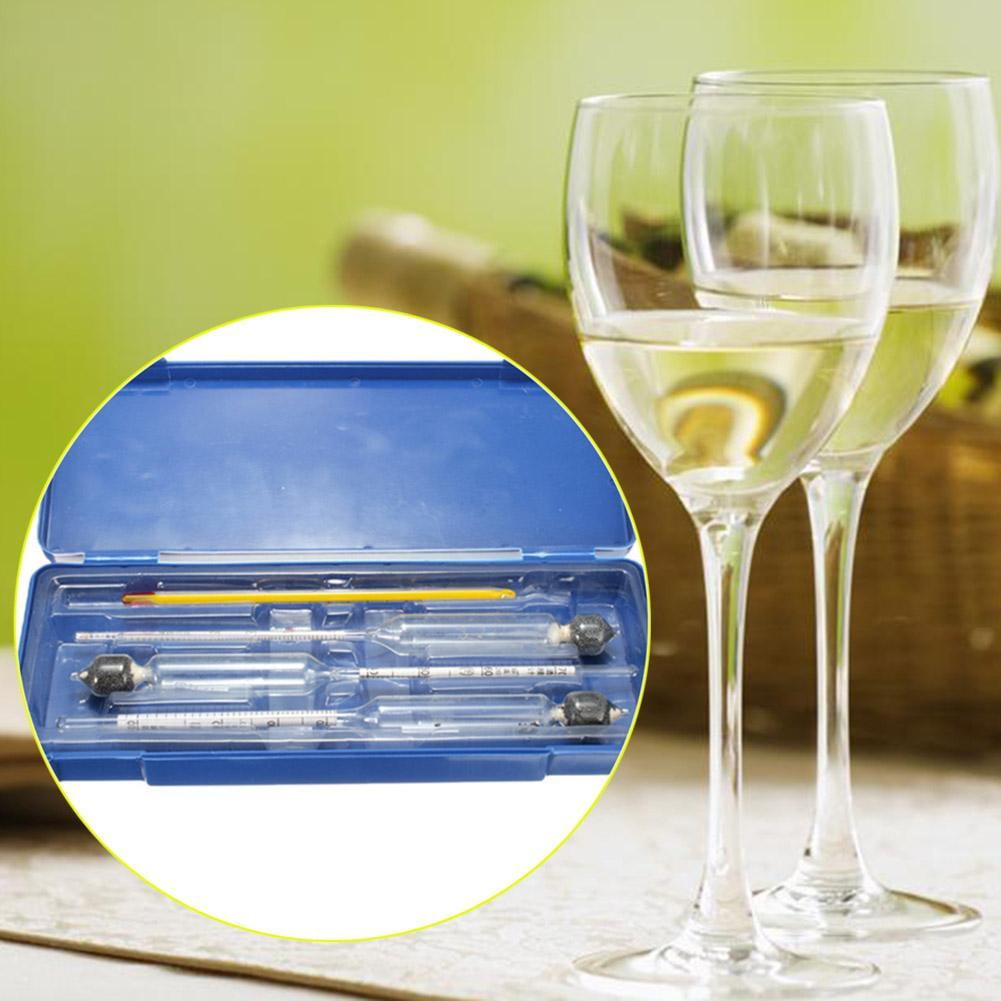 Misterolina 3X Hydrometer Alcohol Meter Tester Thermometer ...