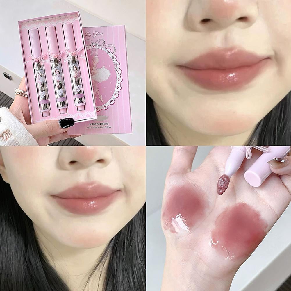 Misterolina Ballet Girl Film-forming Lip Gloss, Dudu Lip Gloss, Non Cup ...