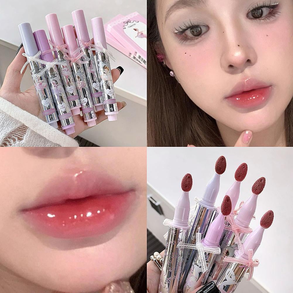 Misterolina Ballet Girl Film-forming Lip Gloss, Dudu Lip Gloss, Non Cup ...