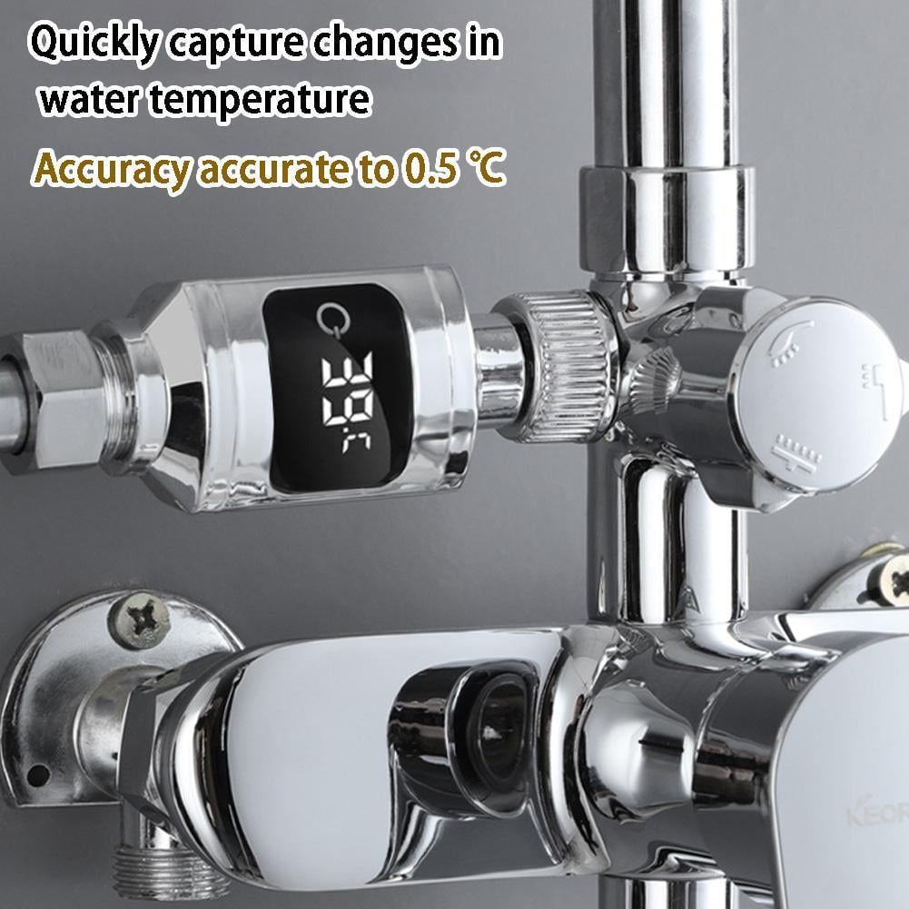 Misterolina Digital Shower Temperature LED Display Water Thermometer ...