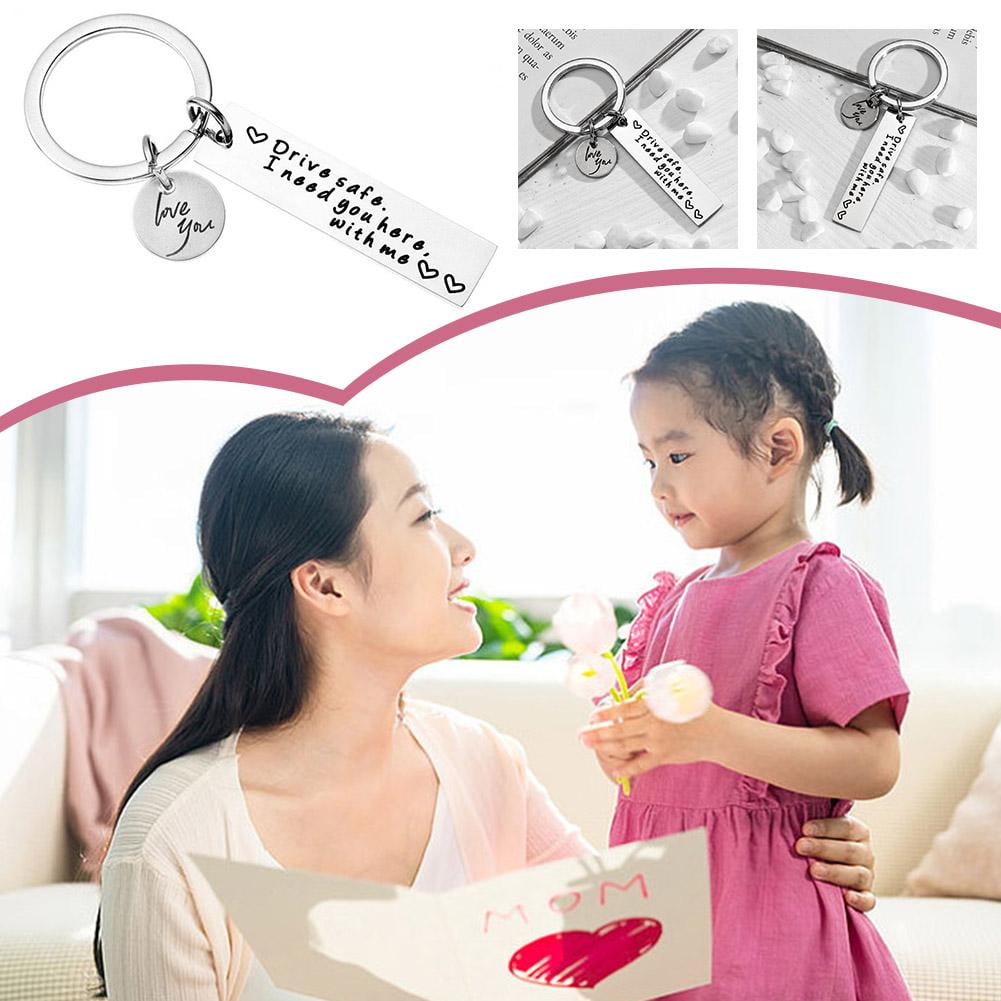 Misterolina Drive Safe Keychain Men Women Boyfriend Husband Key Chain ...
