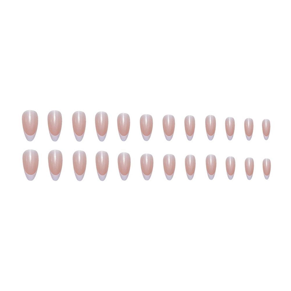 Misterolina Fashionable French Style Wearing Fake Nails, Sparkling and ...