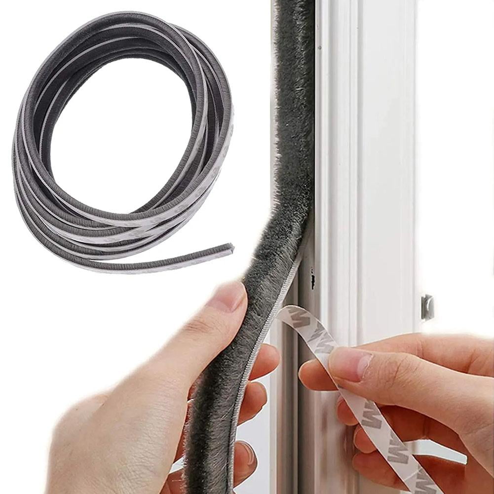 Misterolina Felt Weather Stripping Door Brush Seal Strip Adhsive for ...